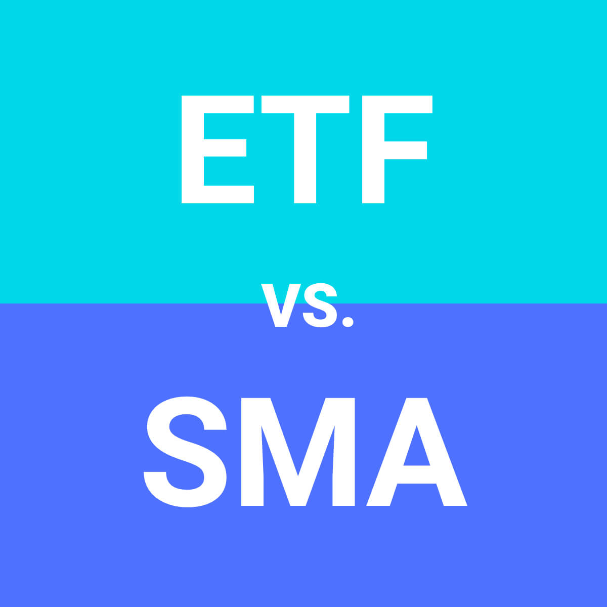 ETF vs. SMA: Which is better for sustainable investing? - Ethic