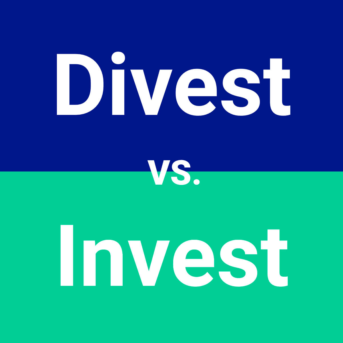A conversation on impact divestment vs. investment - Ethic