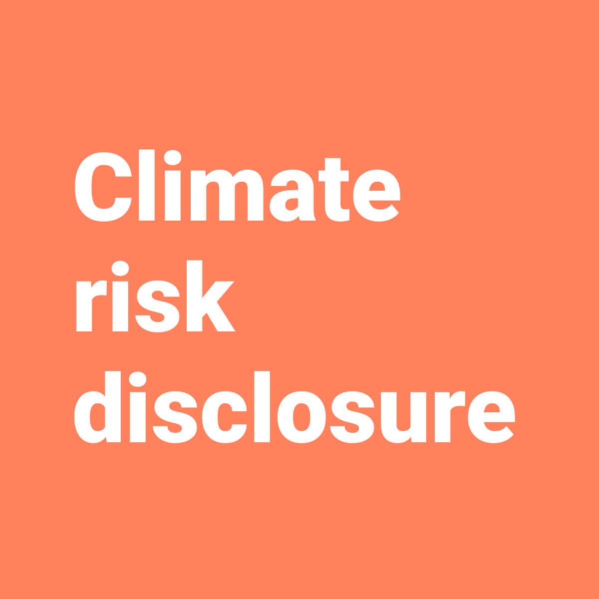 What could the proposed climate risk disclosures mean for sustainable ...