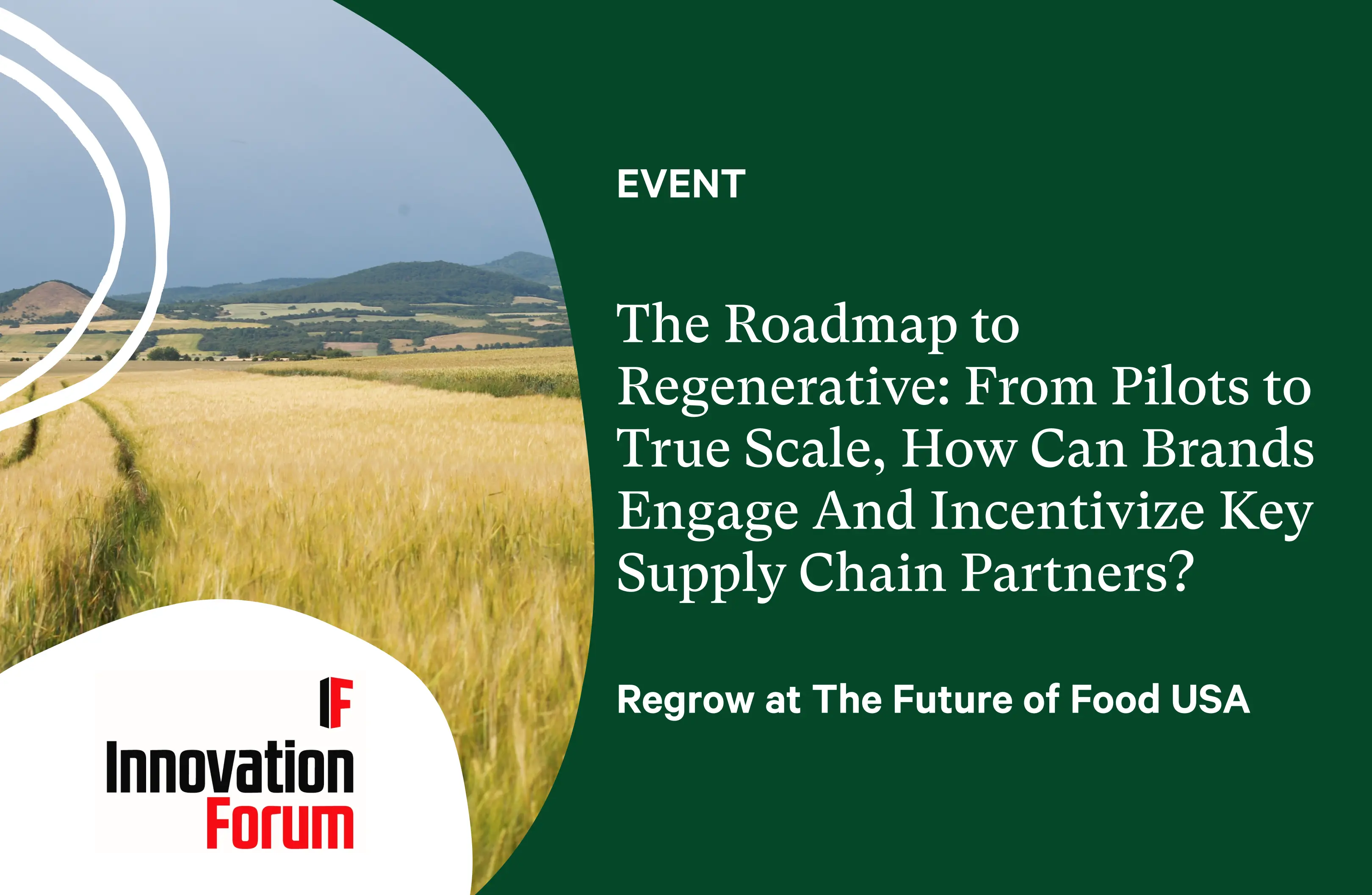 Future of Food USA | May 31-June 1 | Minneapolis | Regrow Ag