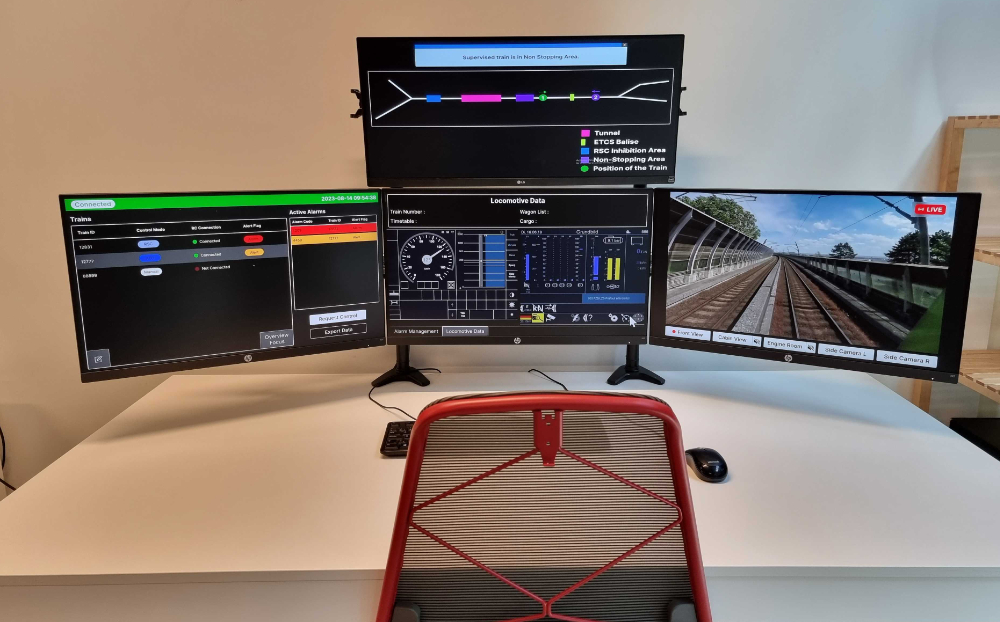 OTIV.THREE - Remote Supervision and Control System for Rail