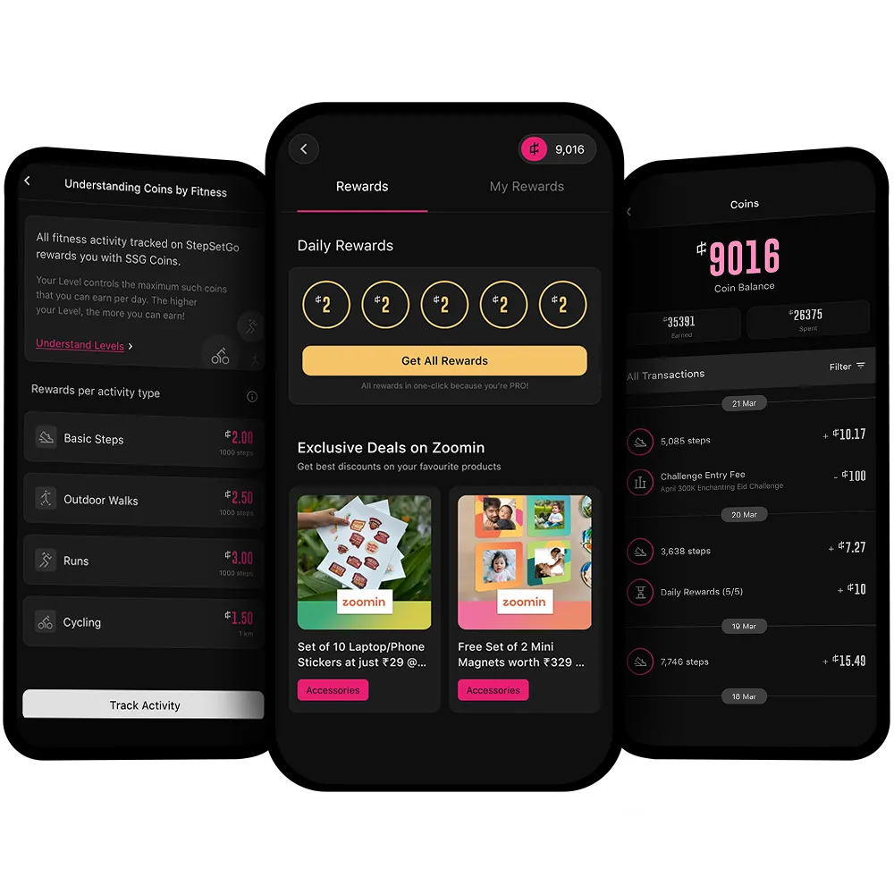 Dispense Rewards & Wellness Benefits for your team | StepSetGo