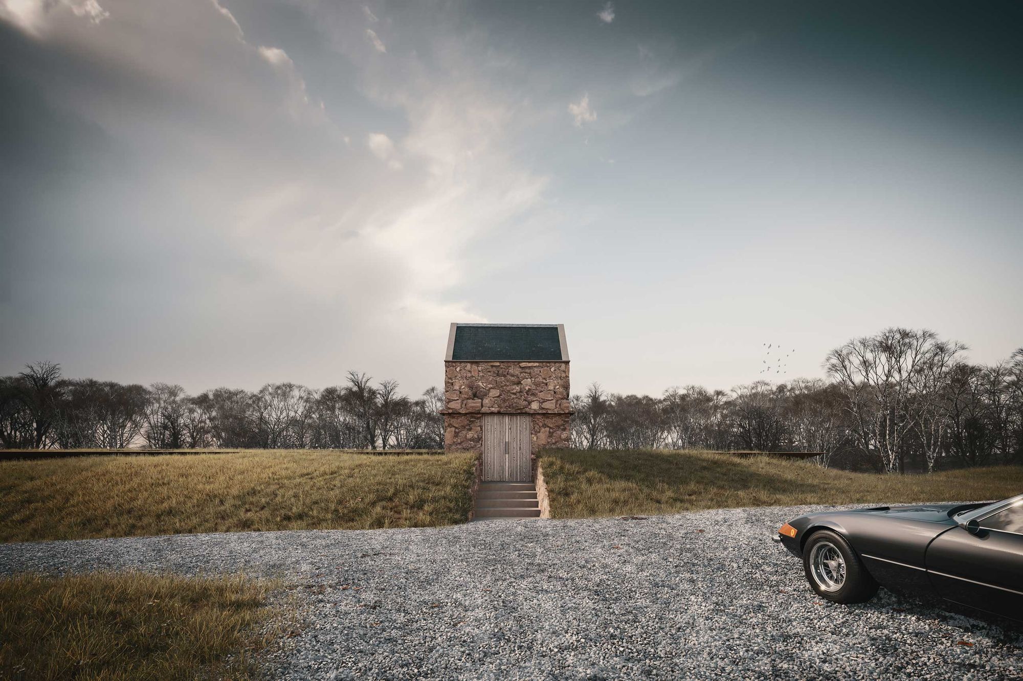 A House of Clay and Bronze | Brown & Brown Architects