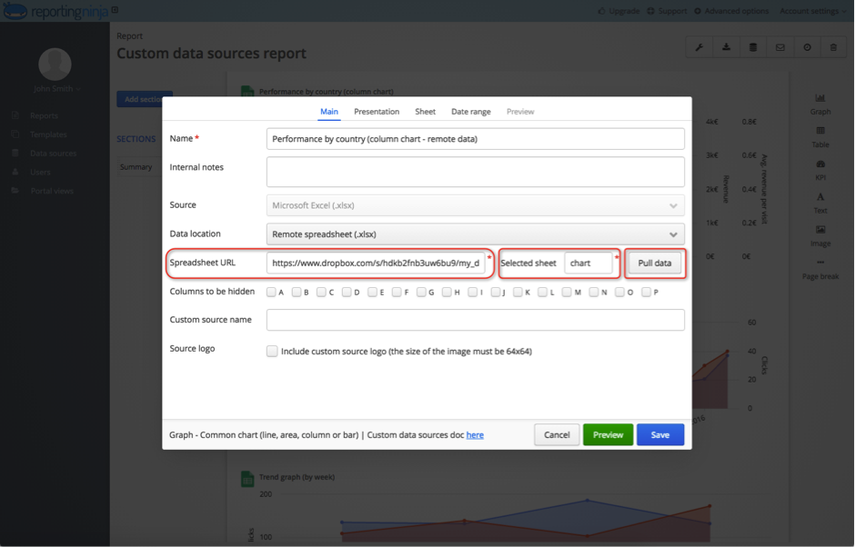 The beginners guide to custom data sources | Reporting Ninja