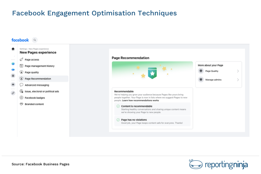 Facebook engagement - complete guide | Reporting Ninja