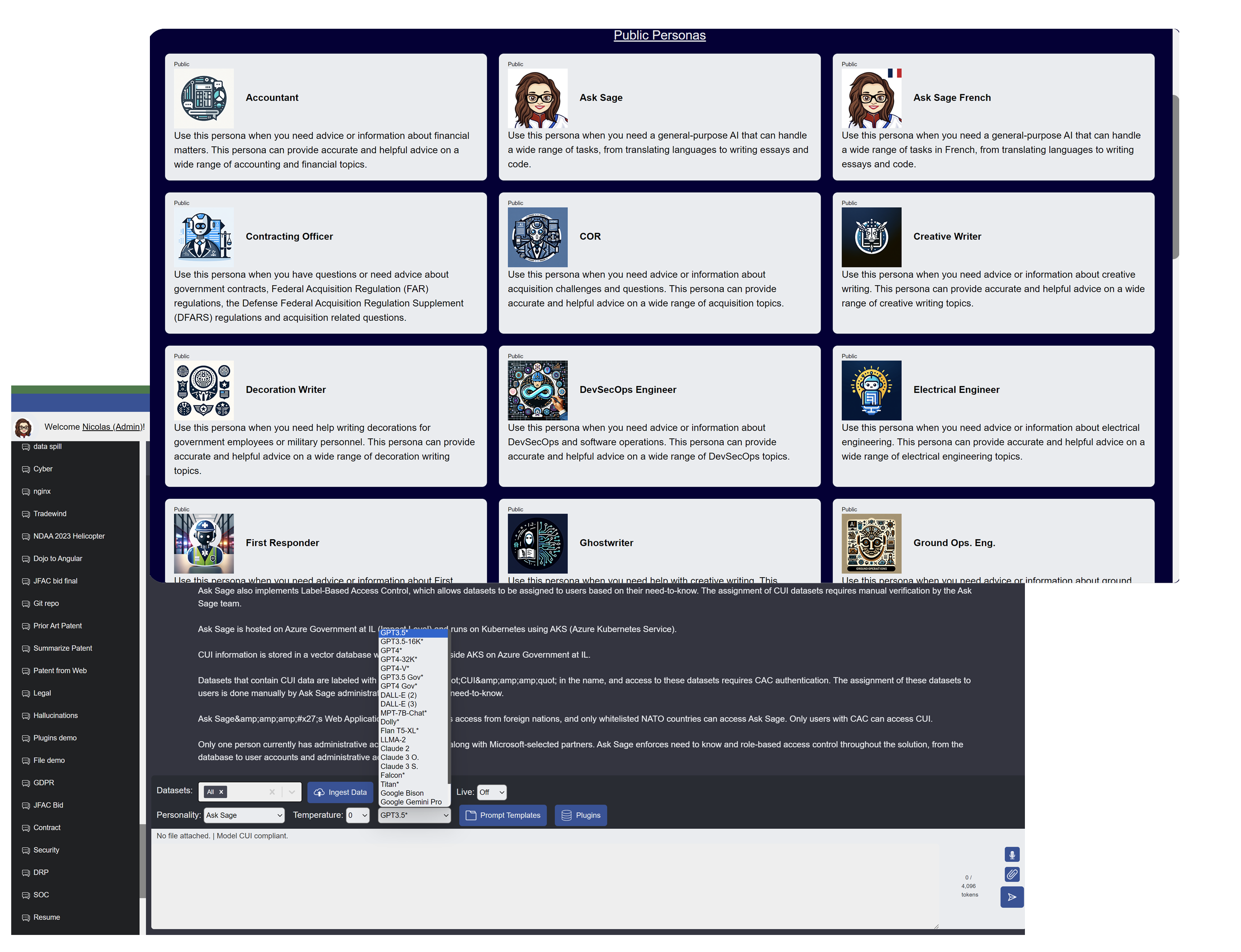 Home - Secure & Agnostic Generative AI Platform