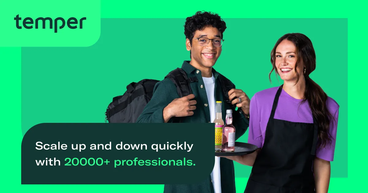 Temper | Transparent pricing - only pay for what you use