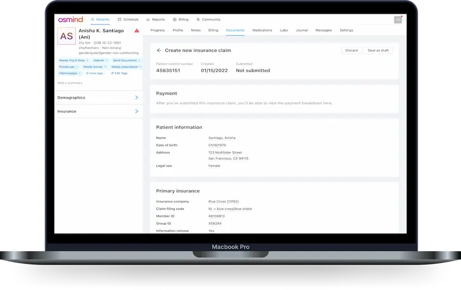 Mental Health Billing Software for Psychiatric Care