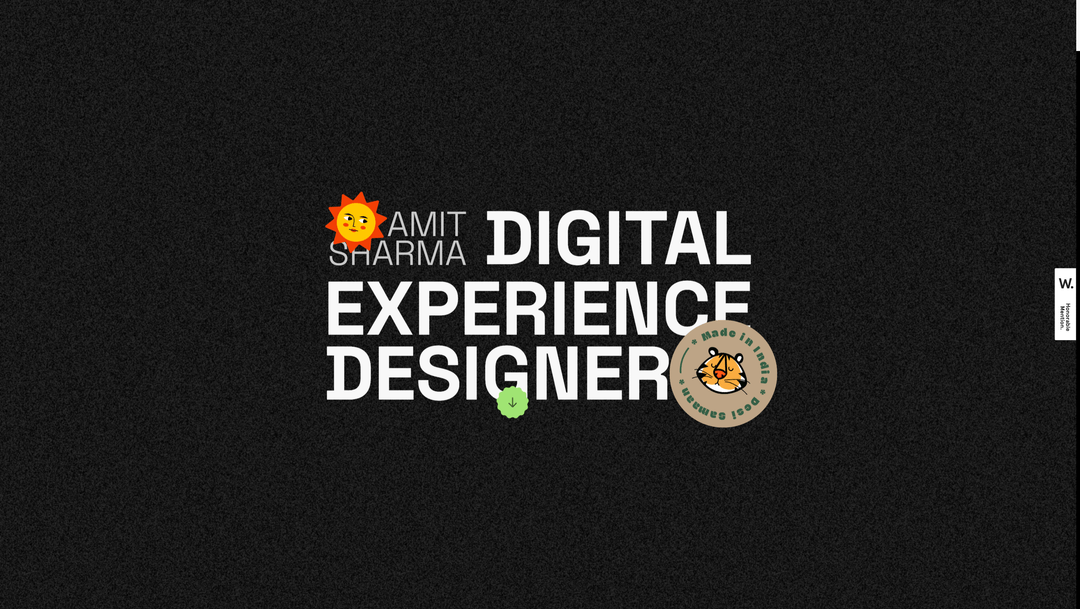 Amit Sharma - Wall of portfolios