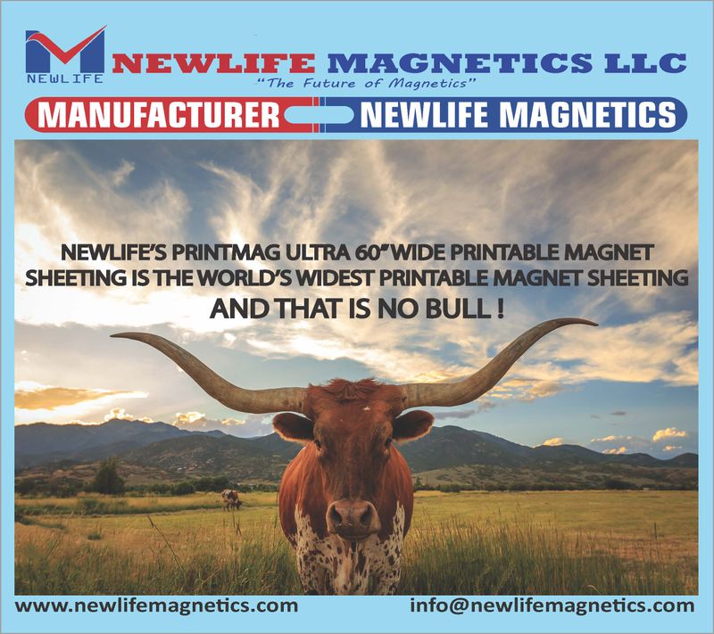 Newlife Magnetics LLC | Printable Magnets | Display | Flooring