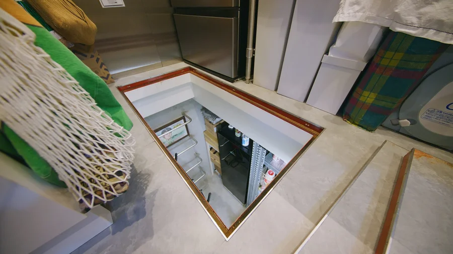 Clever Compartments: Floor Storage | Never Too Small