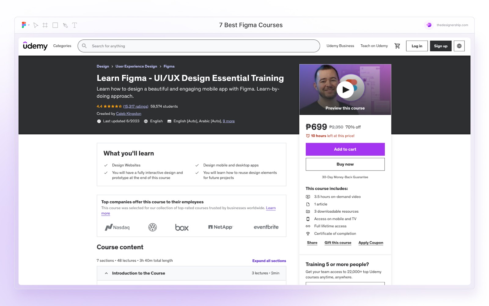Figma Courses: Our Top 7 Recommendations in 2024