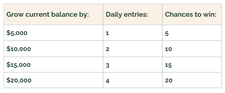 Our biggest challenge yet: Blossom's 5 for 5 Savings Challenge - Blossom