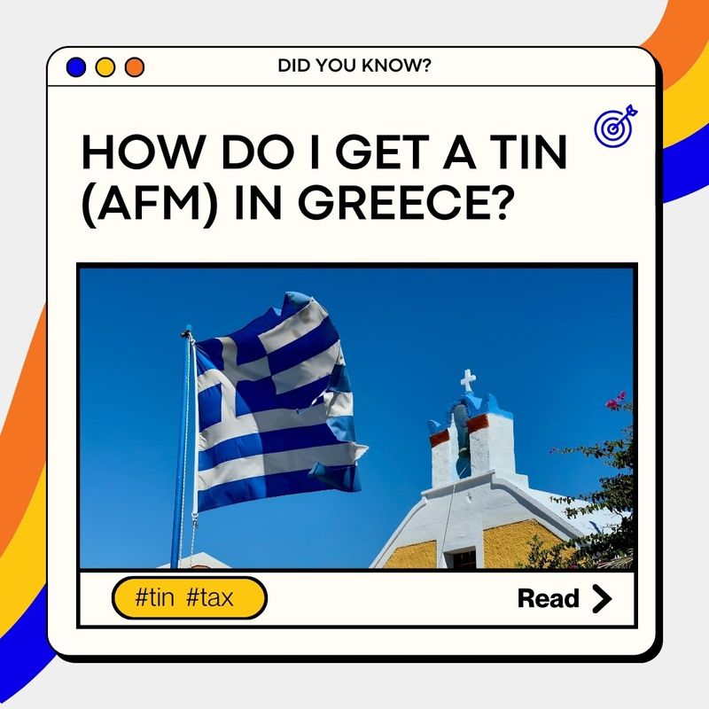 How Do I Get a TIN (AFM) in Greece?