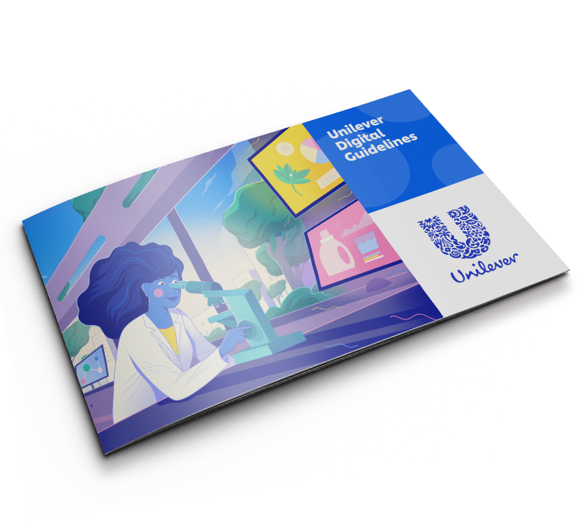 Web / app design – Unilever - by Rick Hincks