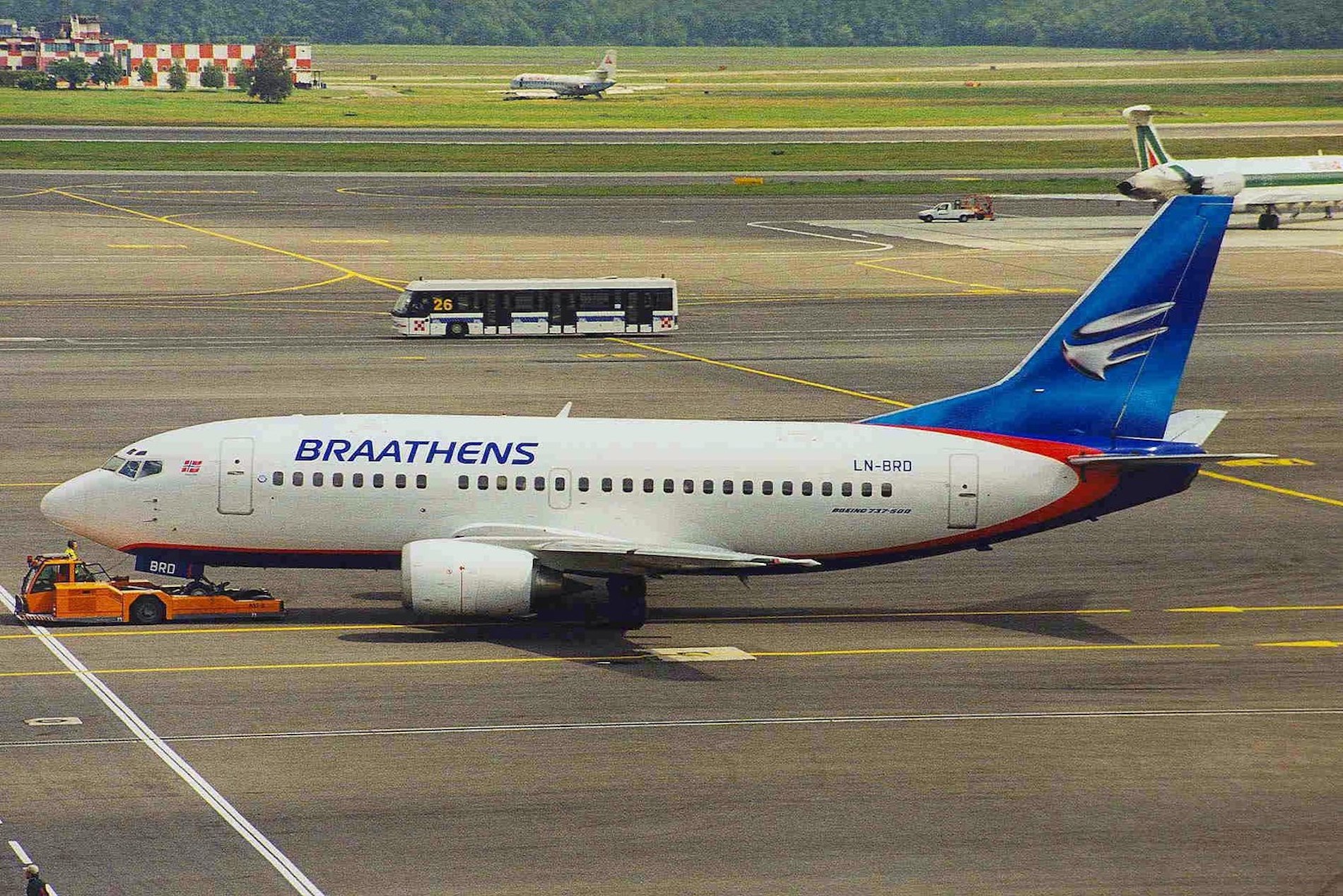 3/23/1998: Norway's Braathens SAFE is Rebranded