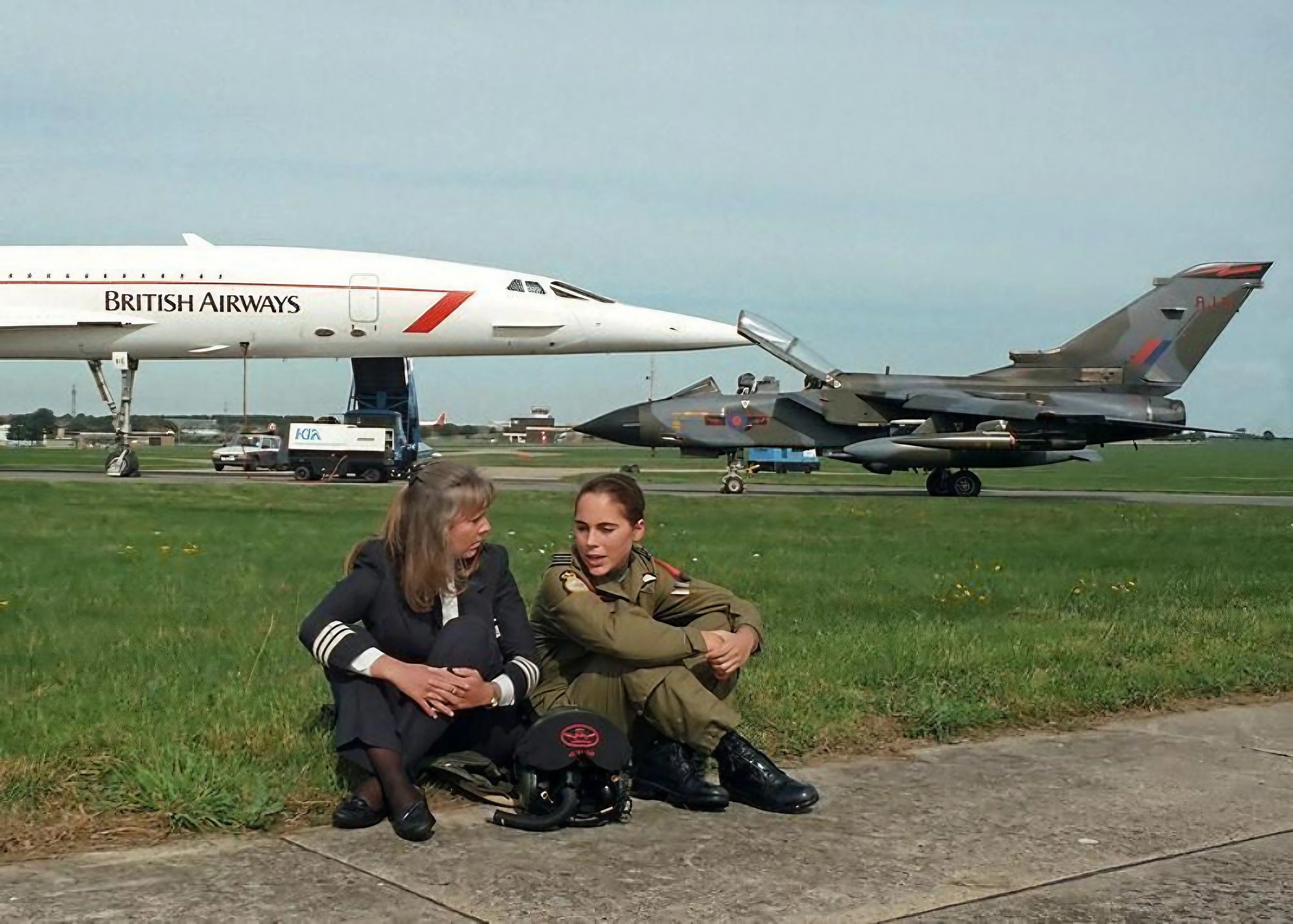 3/25/1993: First Female Concorde Pilot