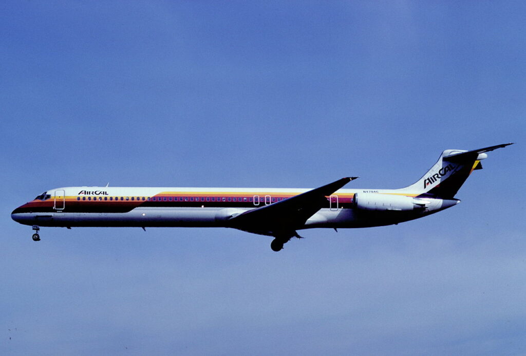 4/06/1981: Air California Is Rebranded Air Cal
