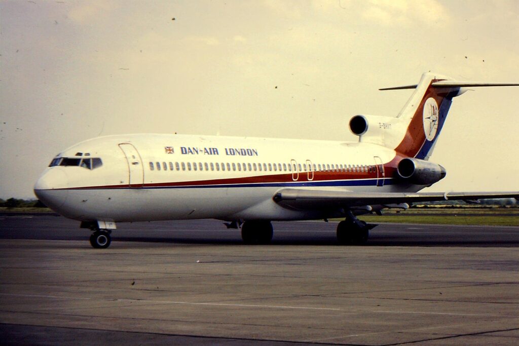 4/13/1973: Dan-Air Operates First Boeing 727
