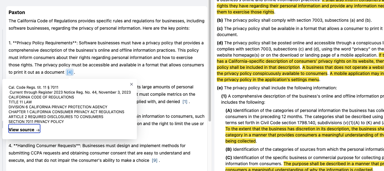 Paxton AI Legal Research