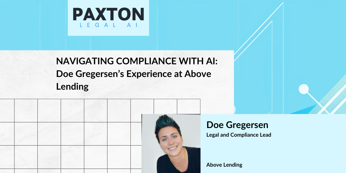 Navigating Compliance with AI - Doe Gregersen’s Experience at Above Lending