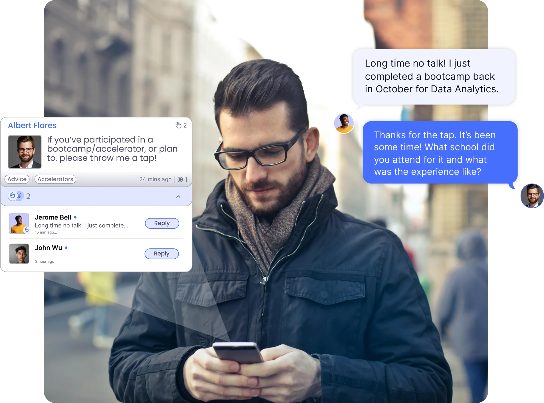 Tapply: Your network on tap