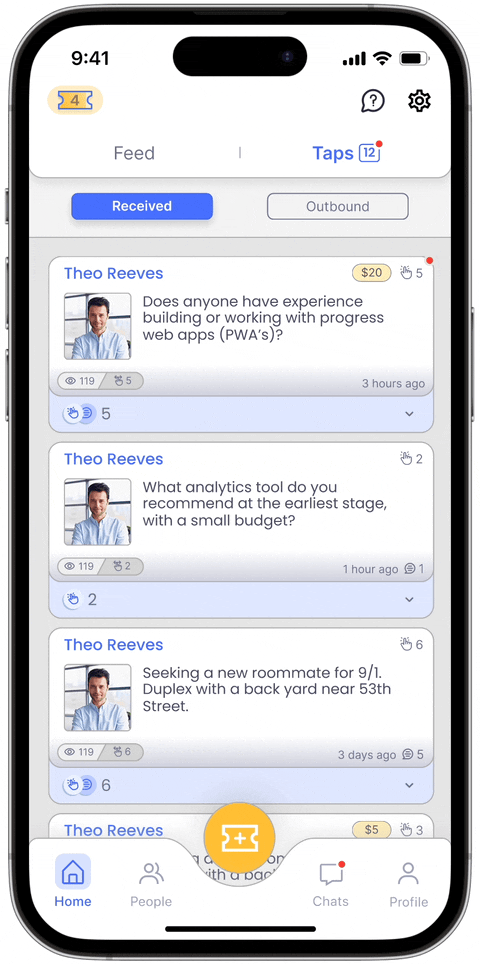 Tapply: Your network on tap