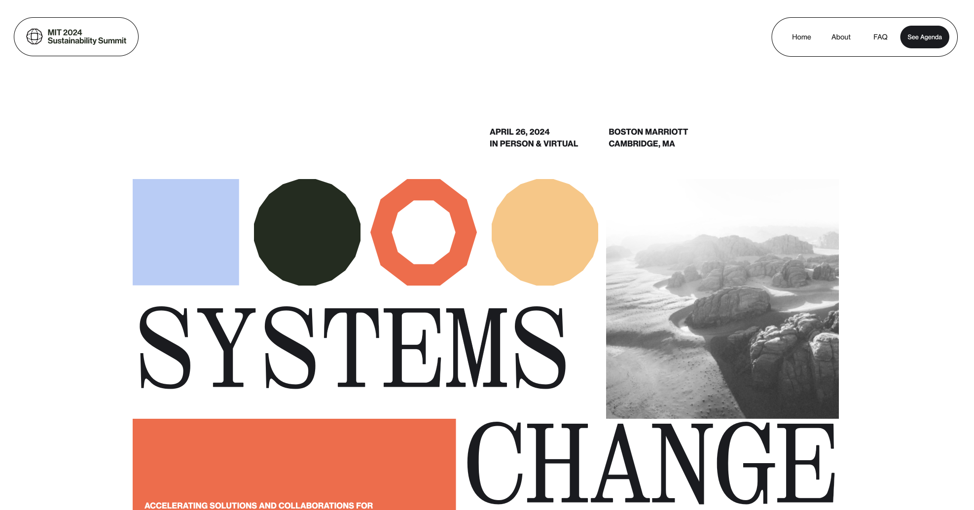 2024 MIT Sustainability Summit: Systems Change