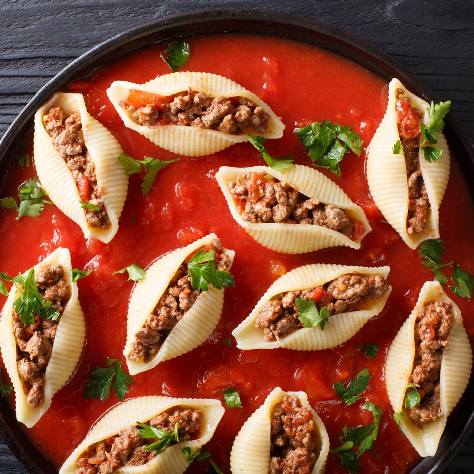 Italian Sausage Stuffed Shells | Mid's