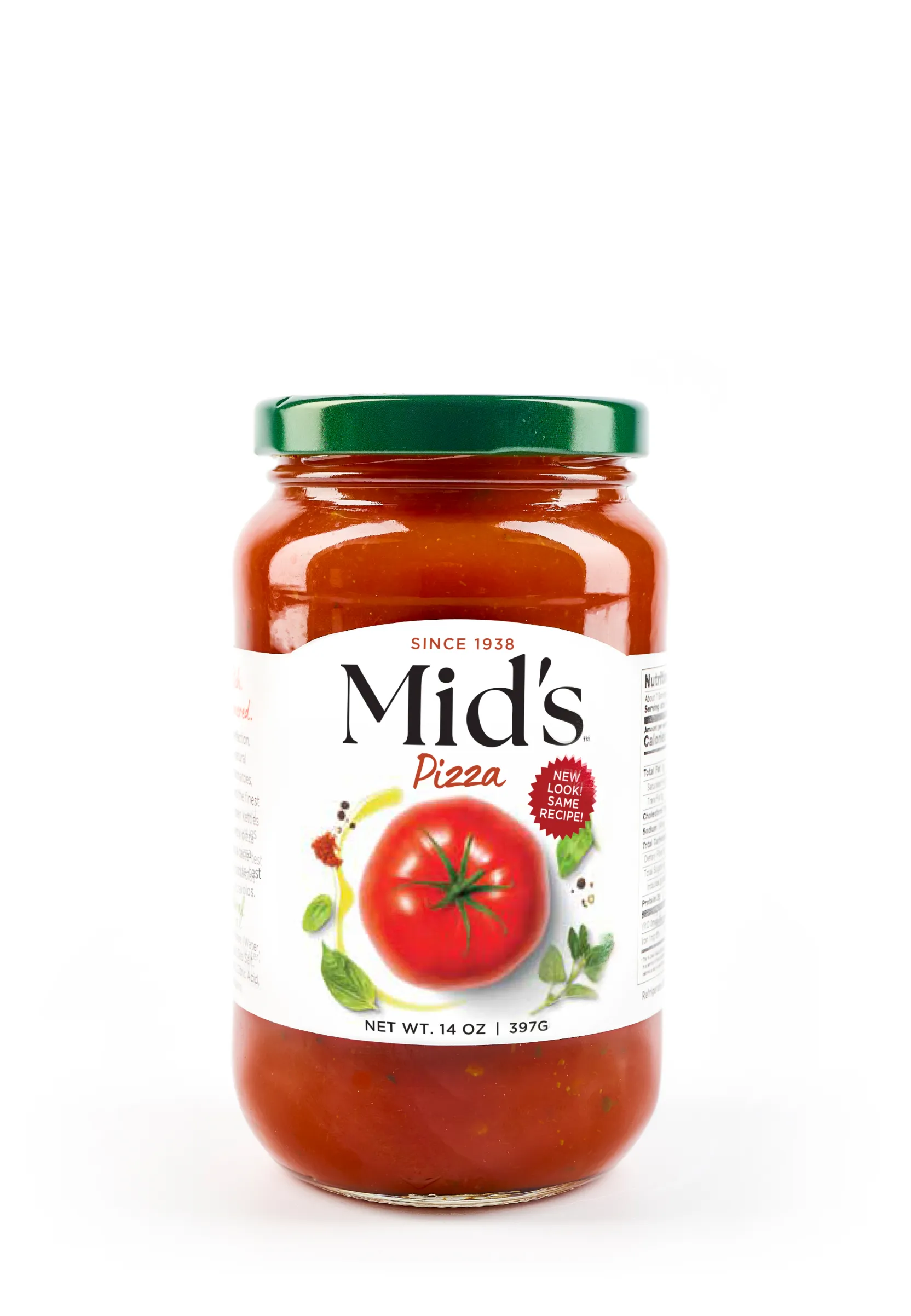 MID'S All Natural, True Sicilian Pasta & Pizza Sauce