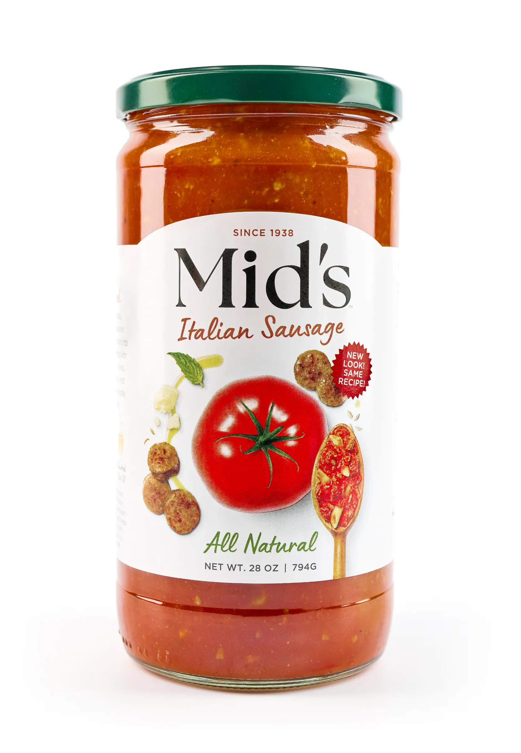 MID'S All Natural, True Sicilian Pasta & Pizza Sauce