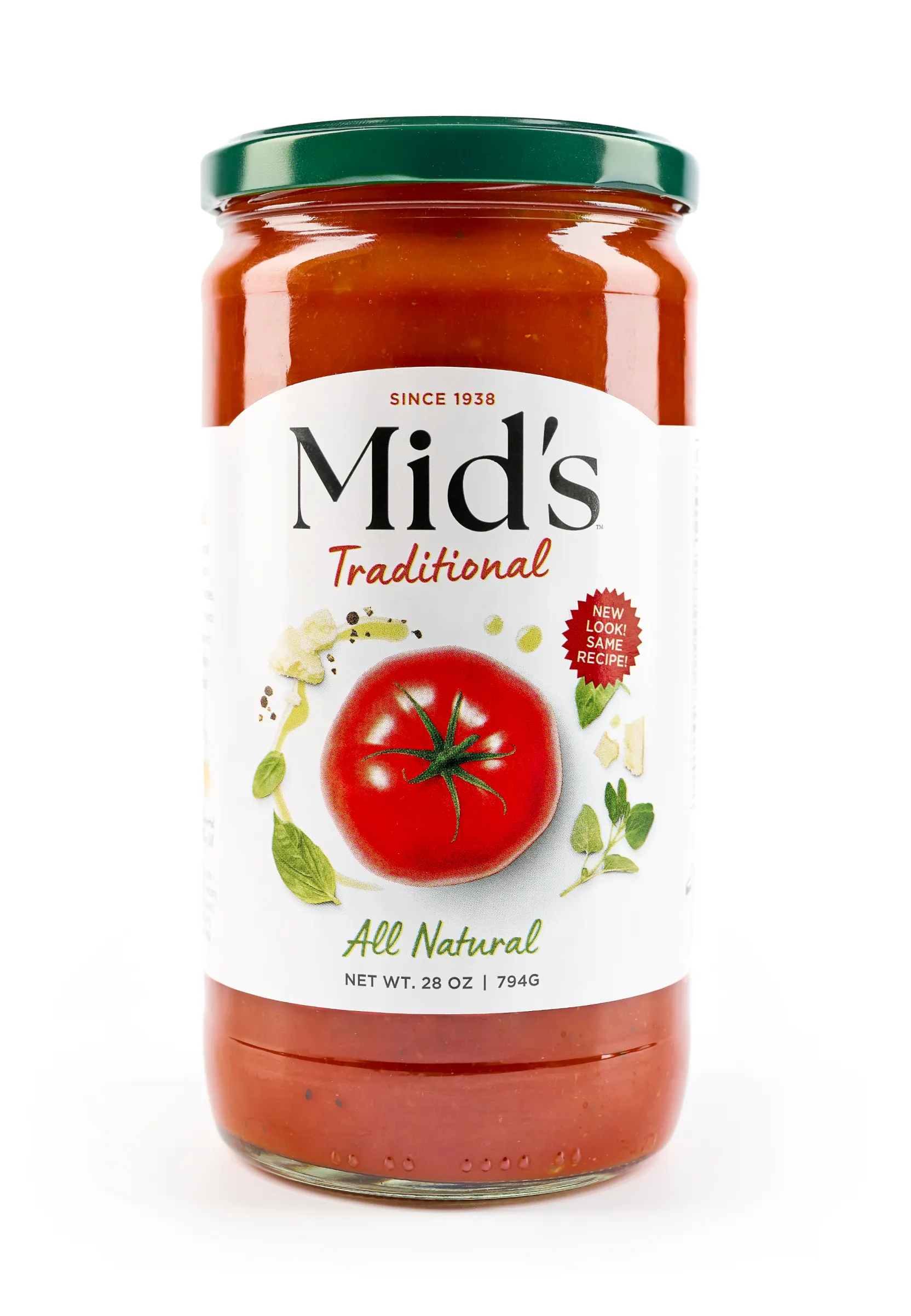 MID'S All Natural, True Sicilian Pasta & Pizza Sauce