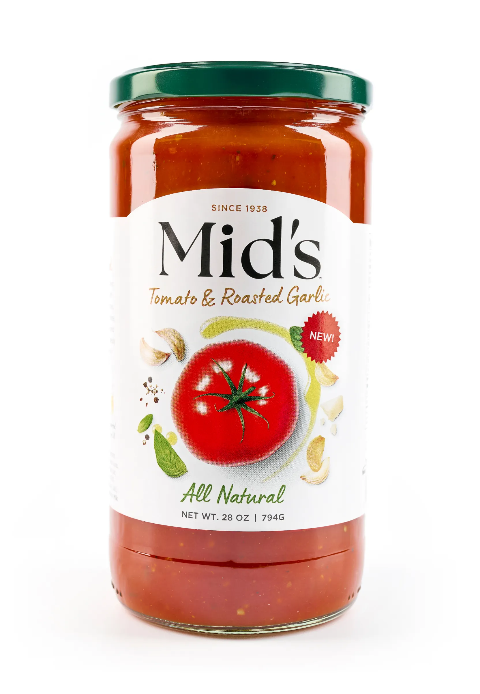 MID'S All Natural, True Sicilian Pasta & Pizza Sauce
