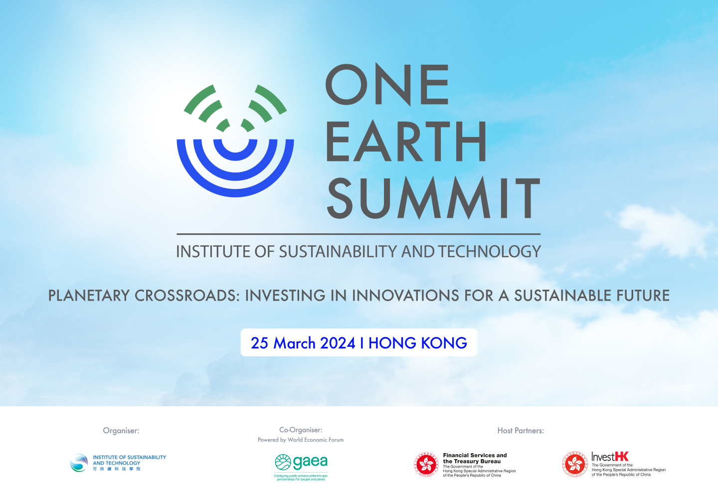 One Earth Summit | 25 March 2024