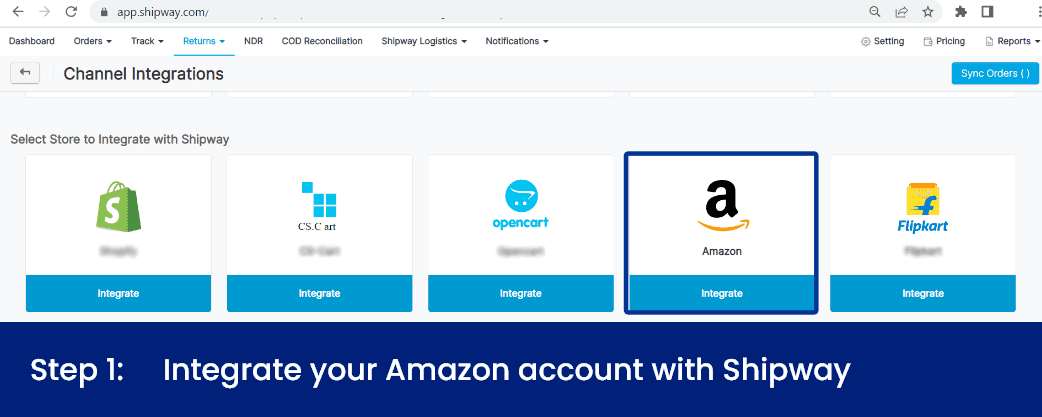 Amazon Self-Ship | Integrate Amazon Self-Ship with Shipway