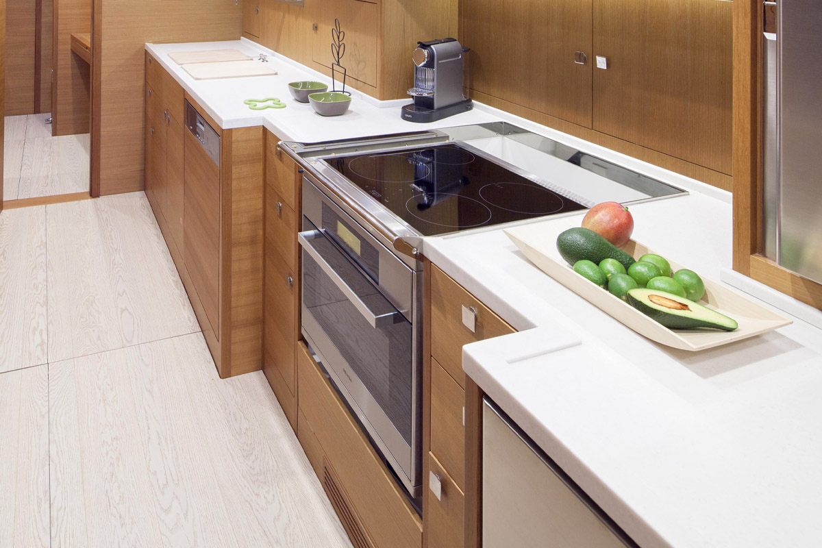 GN Espace Marine Galley Systems - Gimballed Cooker Housing