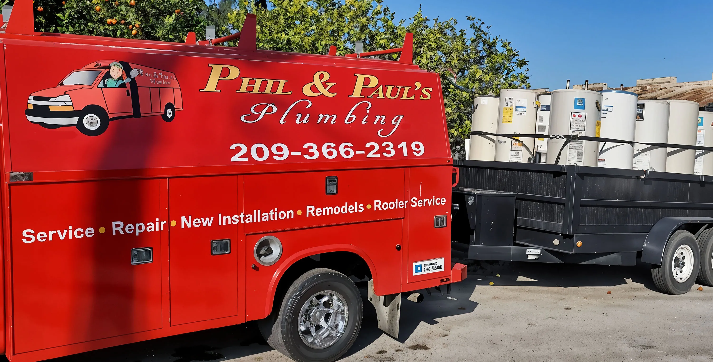 Local Plumbing Services: Hot Water Heater, Leaks, more