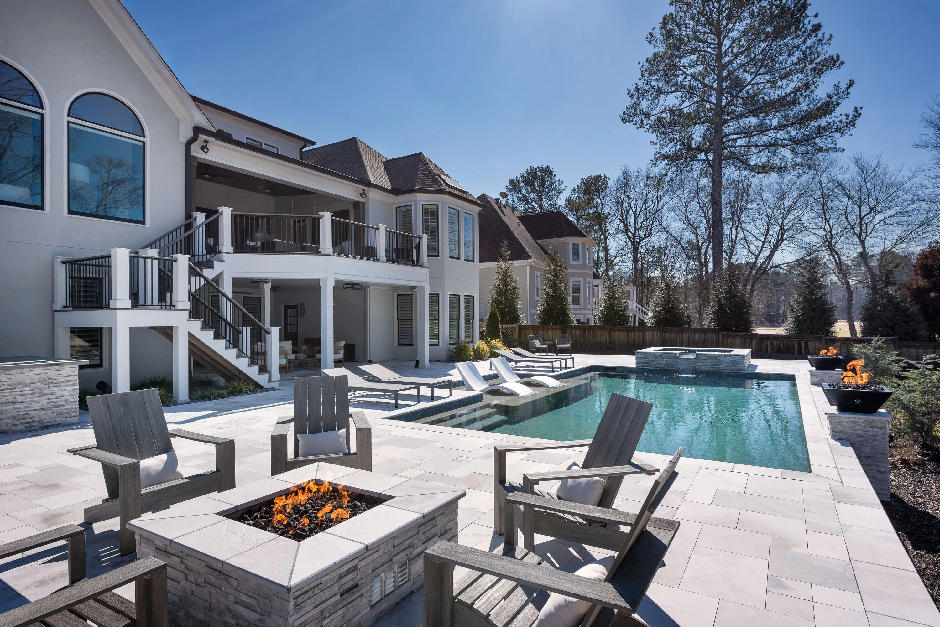 Project: Tranquil Cumming Retreat | Sovereign Water Luxury Pools