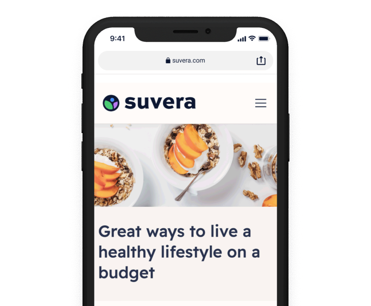 Suvera - proactive long-term condition management