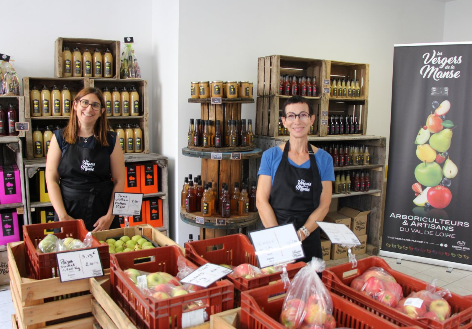 Les Vergers de la Manse - du producteur au consommateur - Ferme Facile