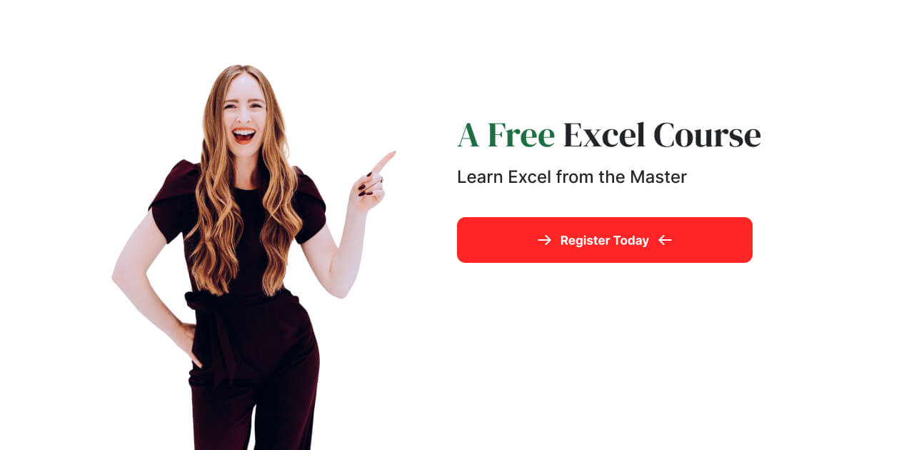 Free Excel Class with Miss Excel!