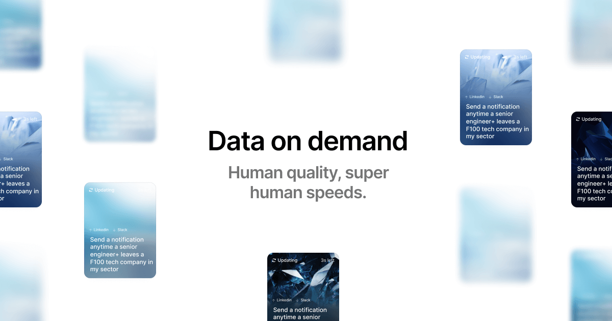 Structify | Data on Demand