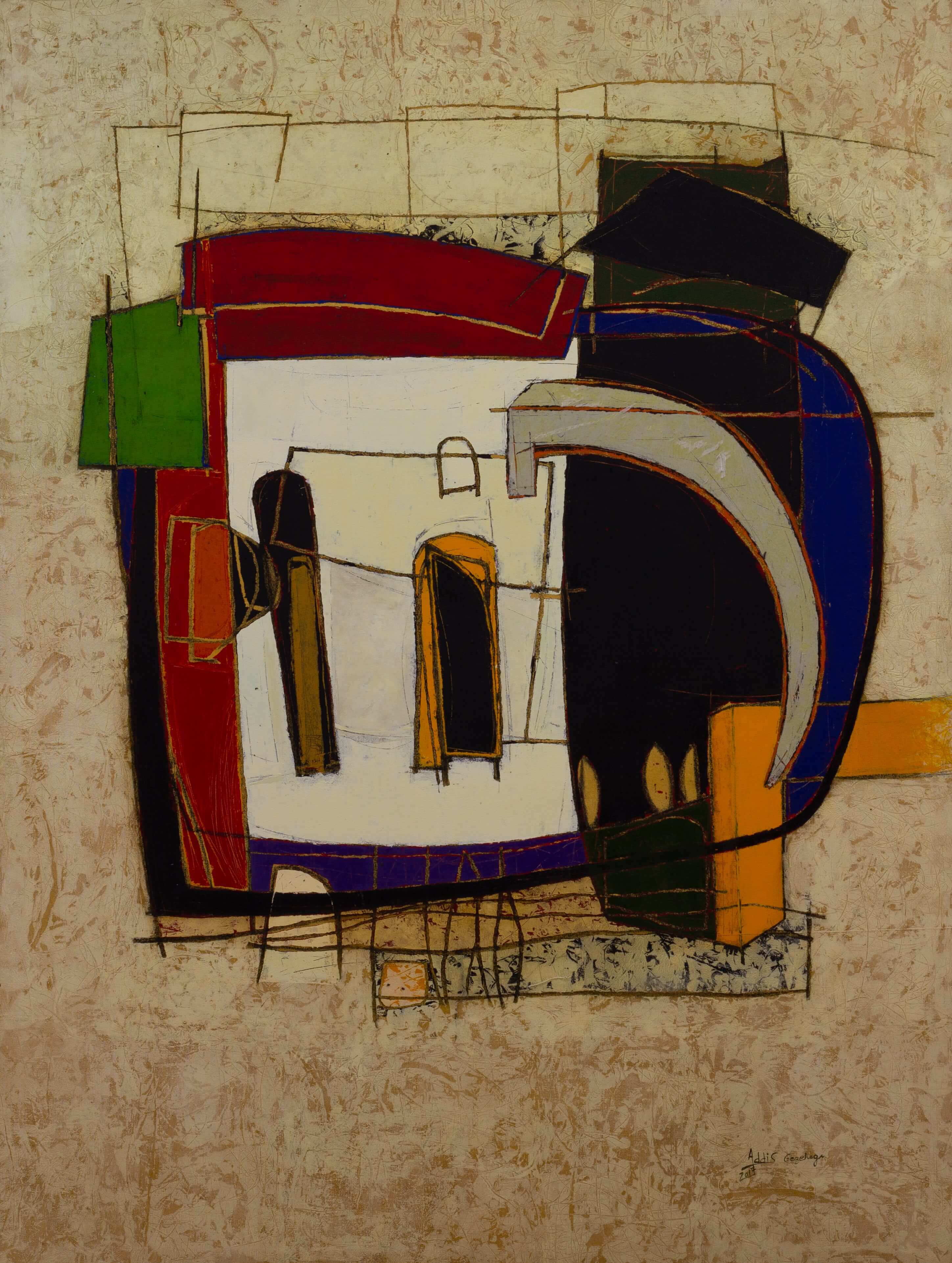 Floating City IV by Addis Gezahegn | ARAK-2017-AG02