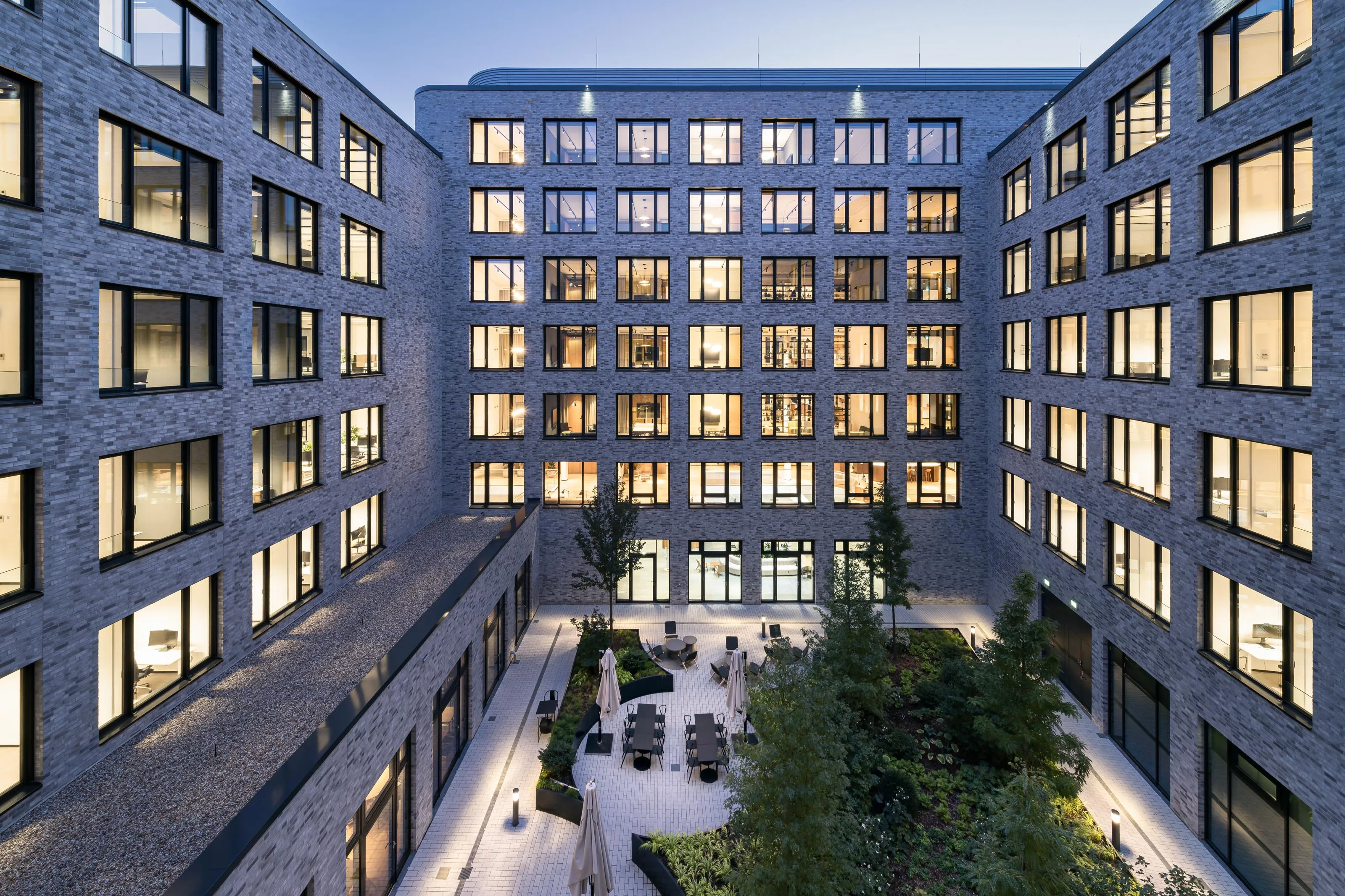 Architekturfotografie Heinrich Campus Deloitte in Düsseldorf