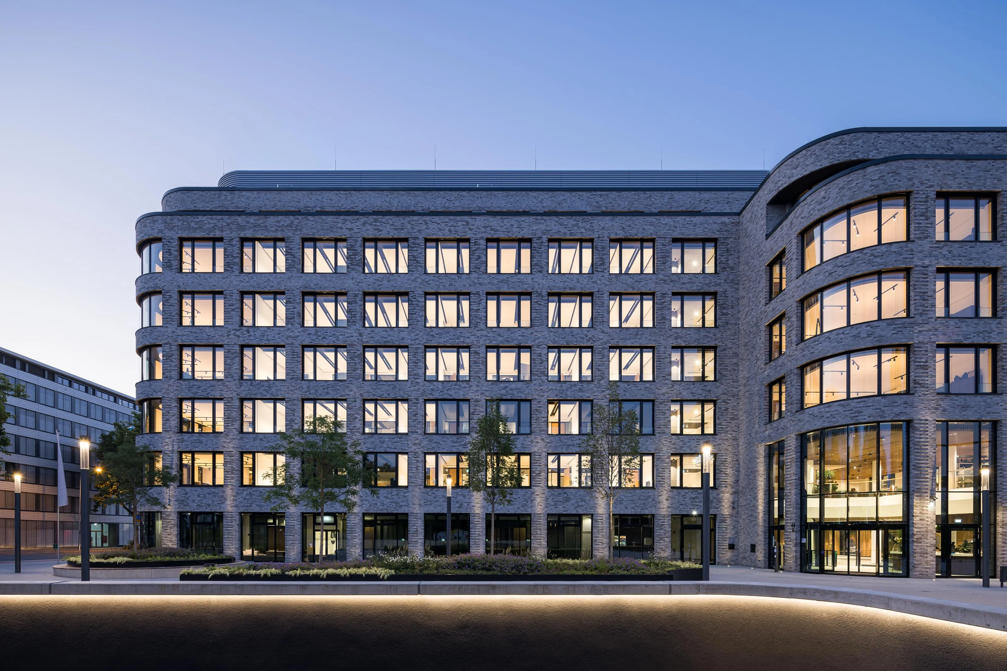 Architekturfotografie Heinrich Campus Deloitte in Düsseldorf