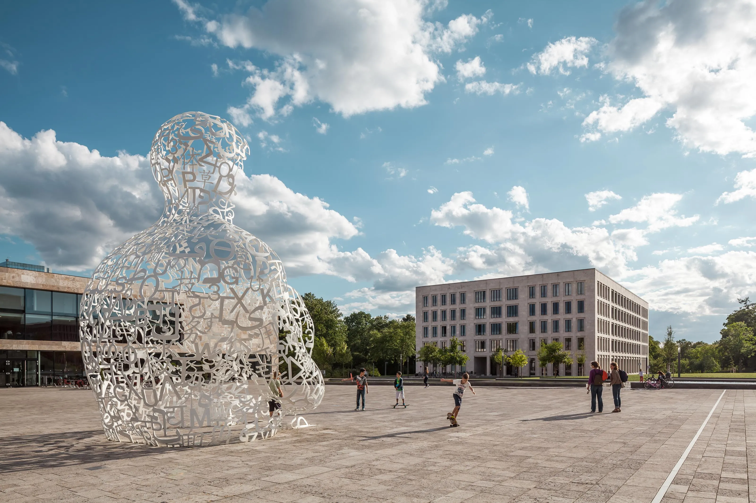Architektur- und Imagefotos Campus Westend Goethe Uni Frankfurt