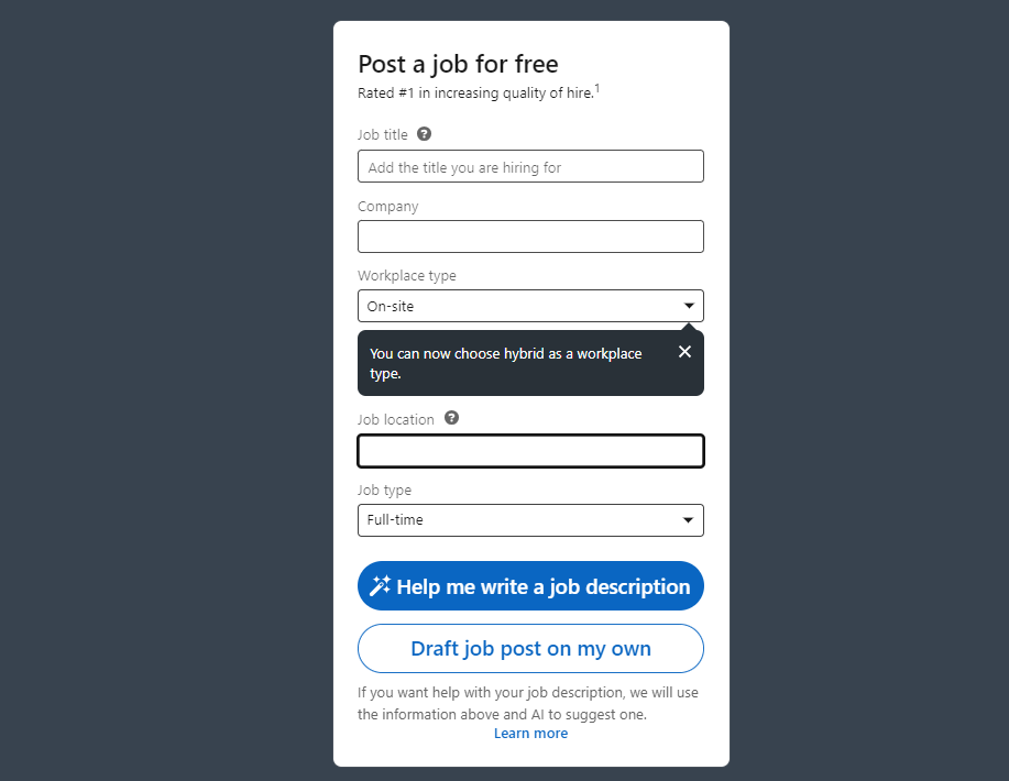 How to Post a Job on LinkedIn? A Step-by-Step Guide - HiPeople