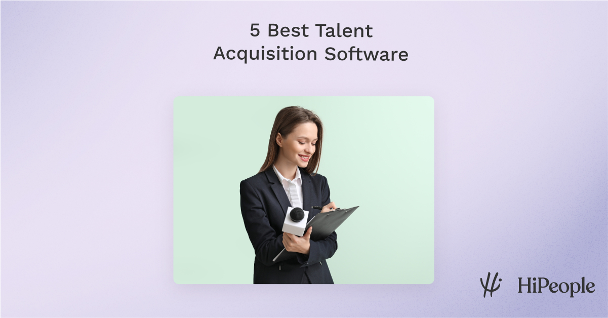 5 Best Talent Acquisition Software - HiPeople
