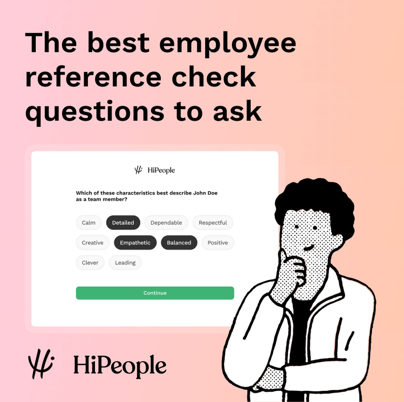 Best Employee Reference Check Questions to Ask | HiPeople
