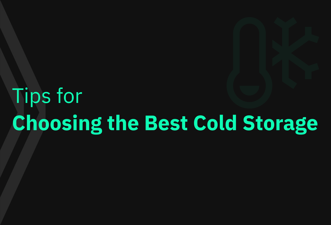 Top Tips: Selecting the Perfect Cold Storage Solution for Yo